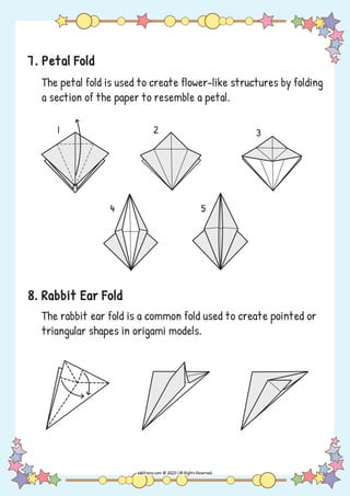 Origami Folding Symbols – Digital Printable | PDF