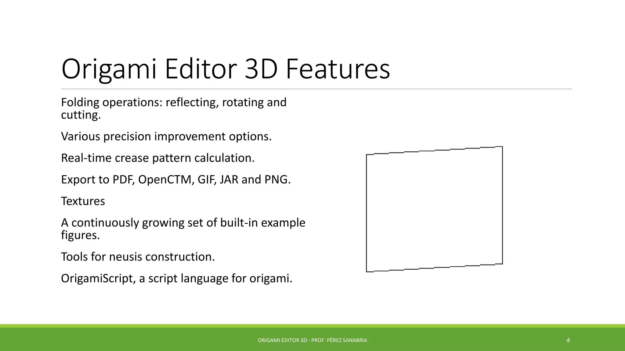 Origami Editor 3D presentation | PDF