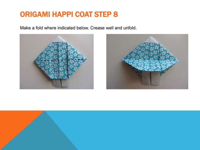 Origami happi coat | PPT