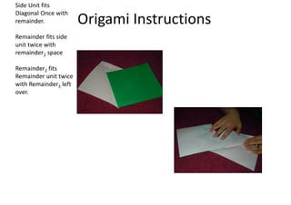 Origami Instructions | PDF