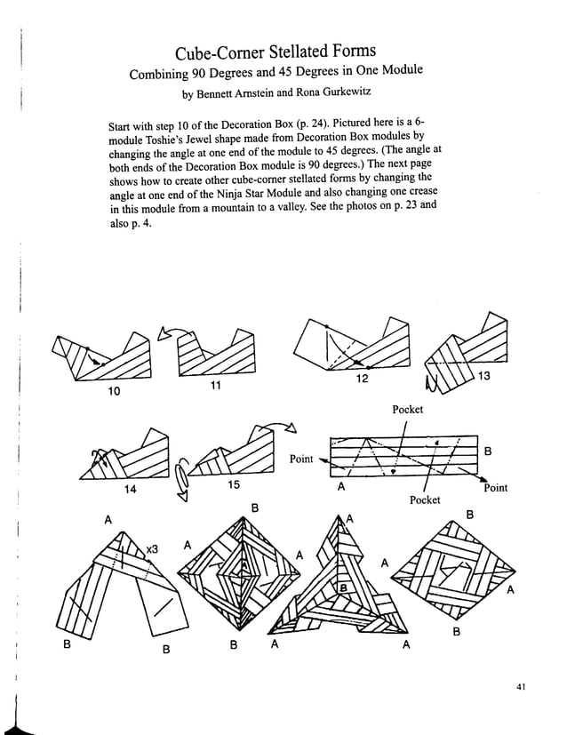 Origami moduler polyhedra | PDF