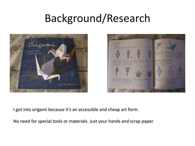 Origami Presentation | PPT