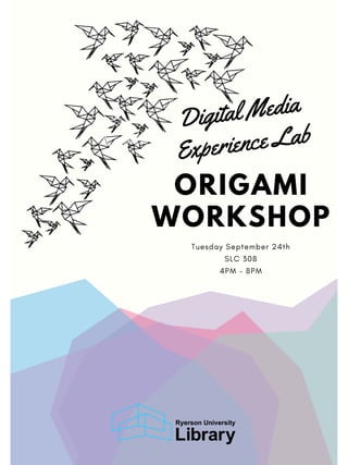 Origami Workshop poster | PDF