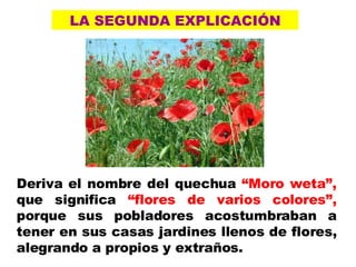 Origen de la palabra Moro | PPT