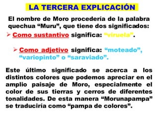 Origen de la palabra Moro | PPT