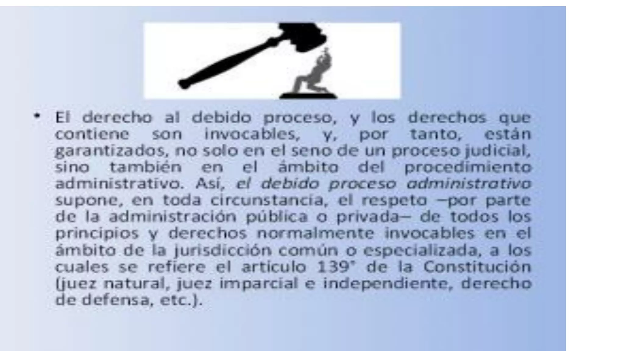 Origen debido proceso | PPT