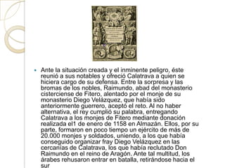 Origen de la cruz de calatrava | PPTX