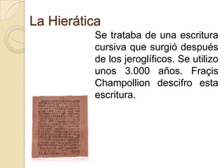 Origen de la escritura | PPTX