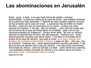 Origen de la Idolatria | PPT