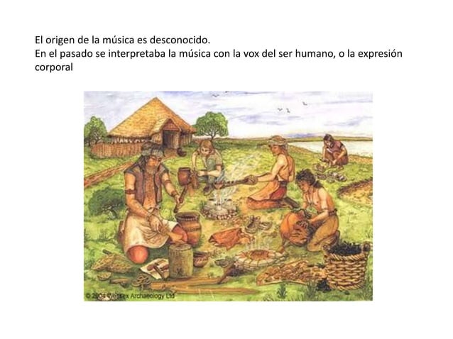 Origen de la música de la prehistoria | PPTX