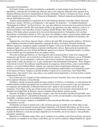 Origen del anarquismo | PDF