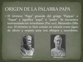 Significado De La Palabra Papa
