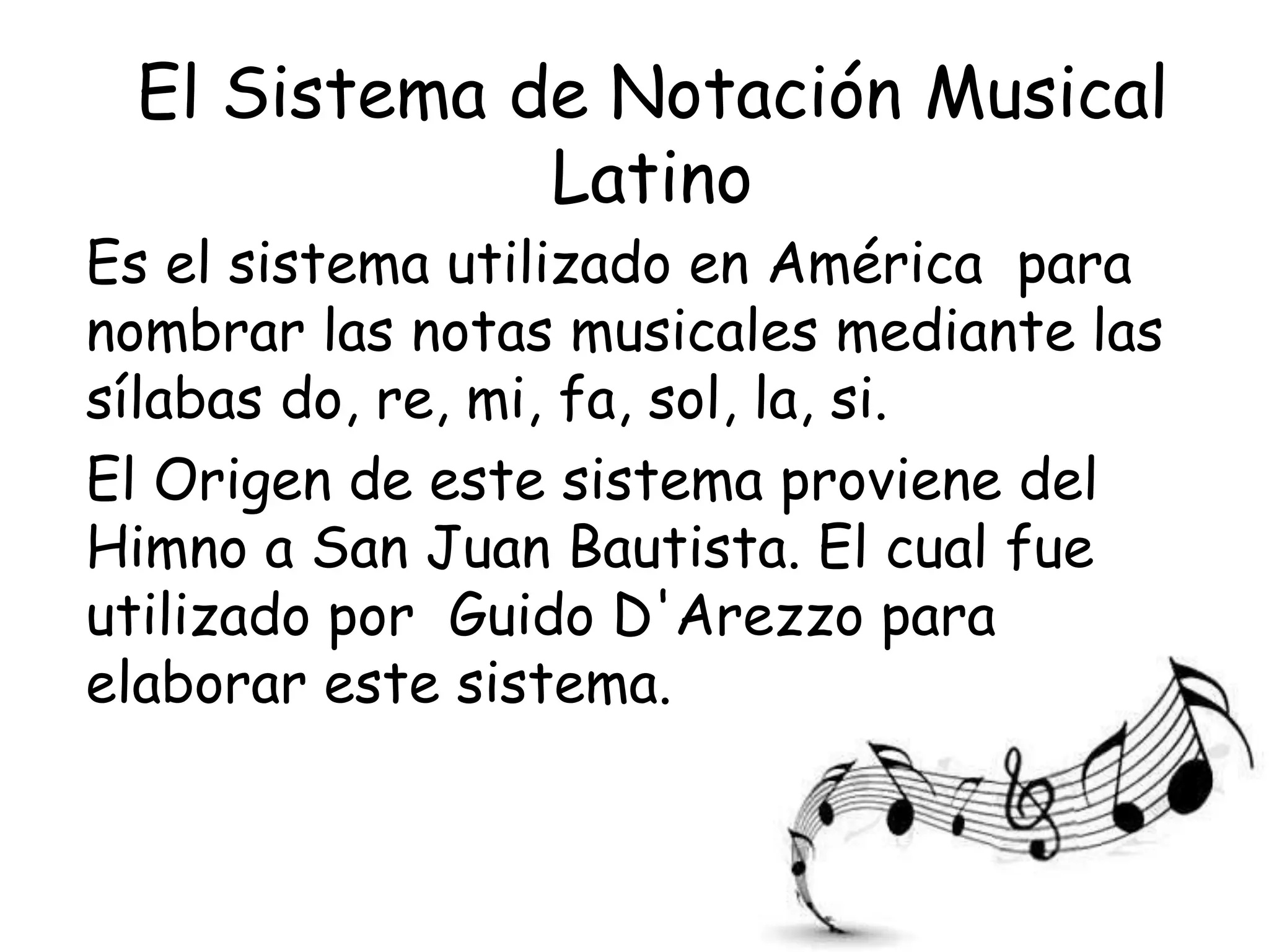 Origen de las notas musicales | PPTX