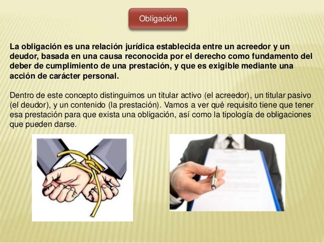 Origen de las obligaciones