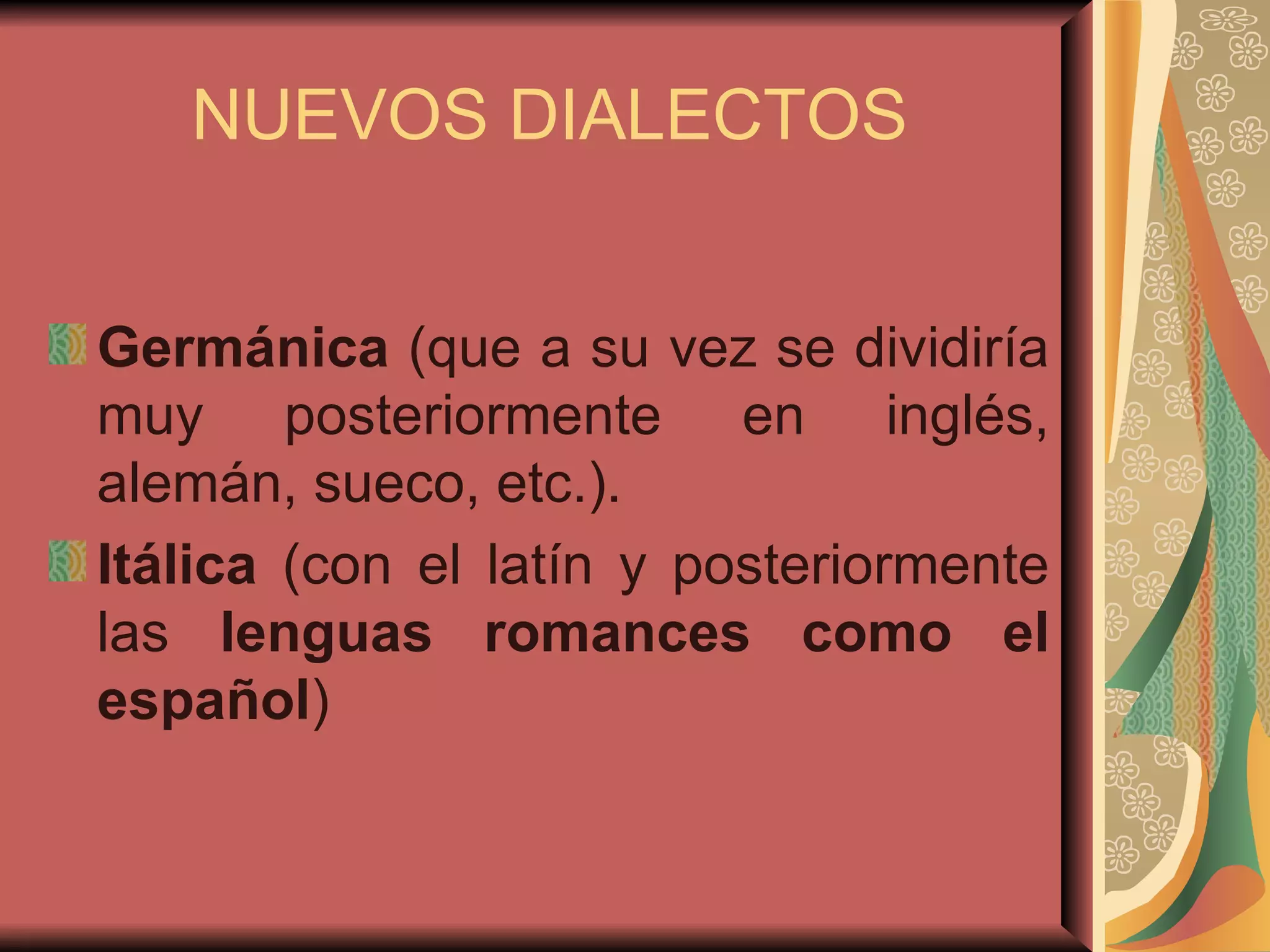 Origen del español | PPT