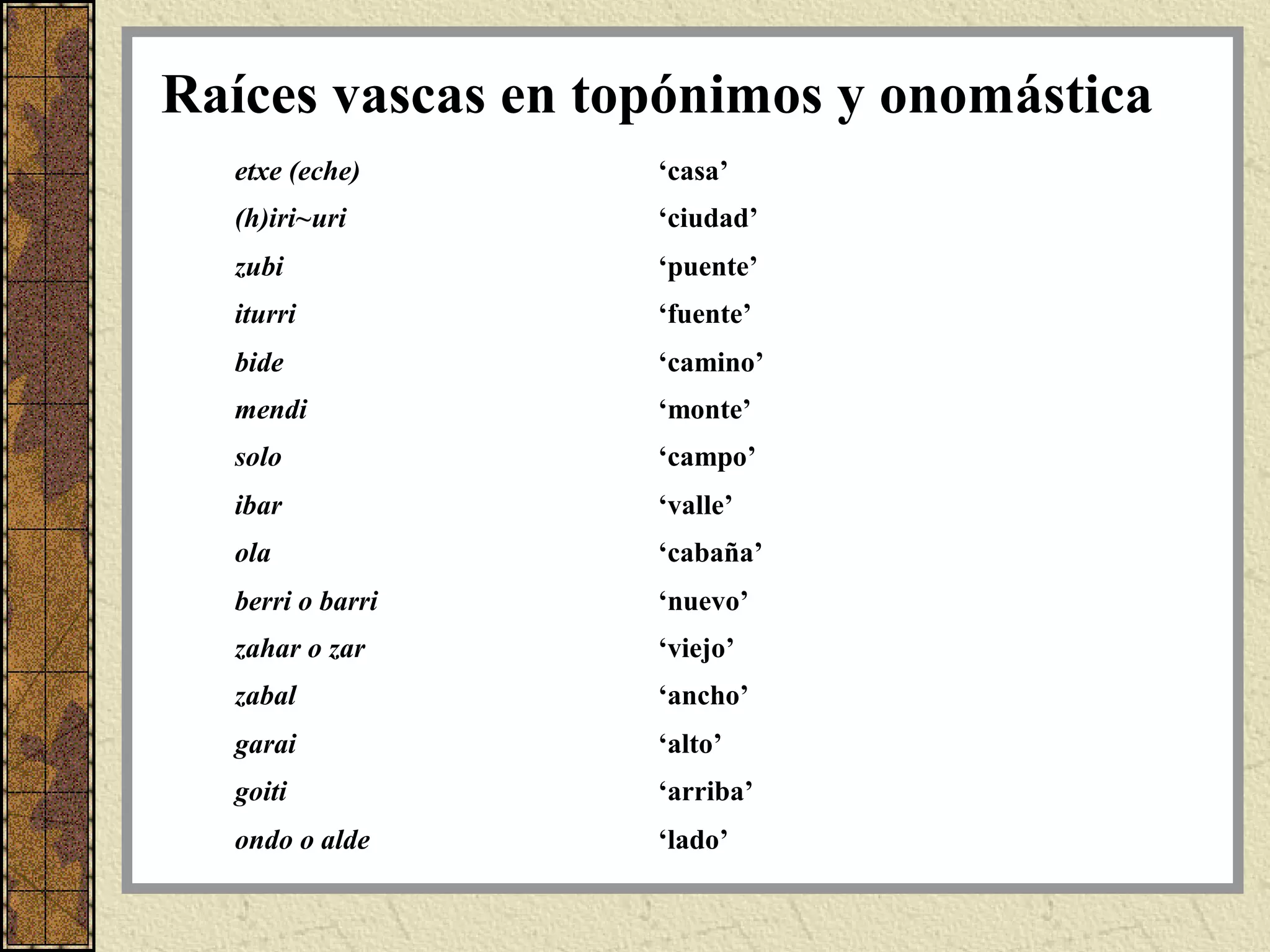 Origen del español | PPT