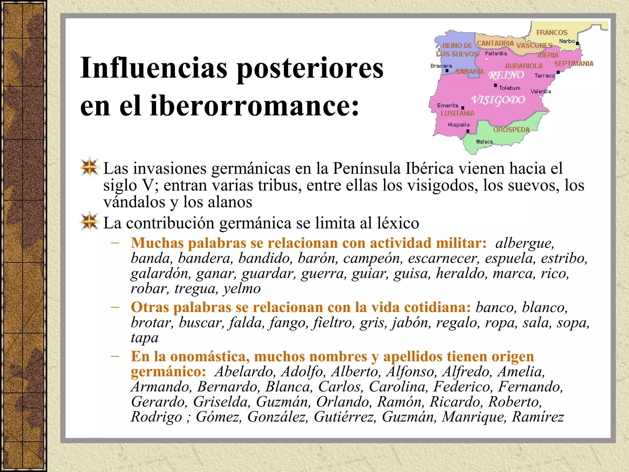 Origen del español | PPT