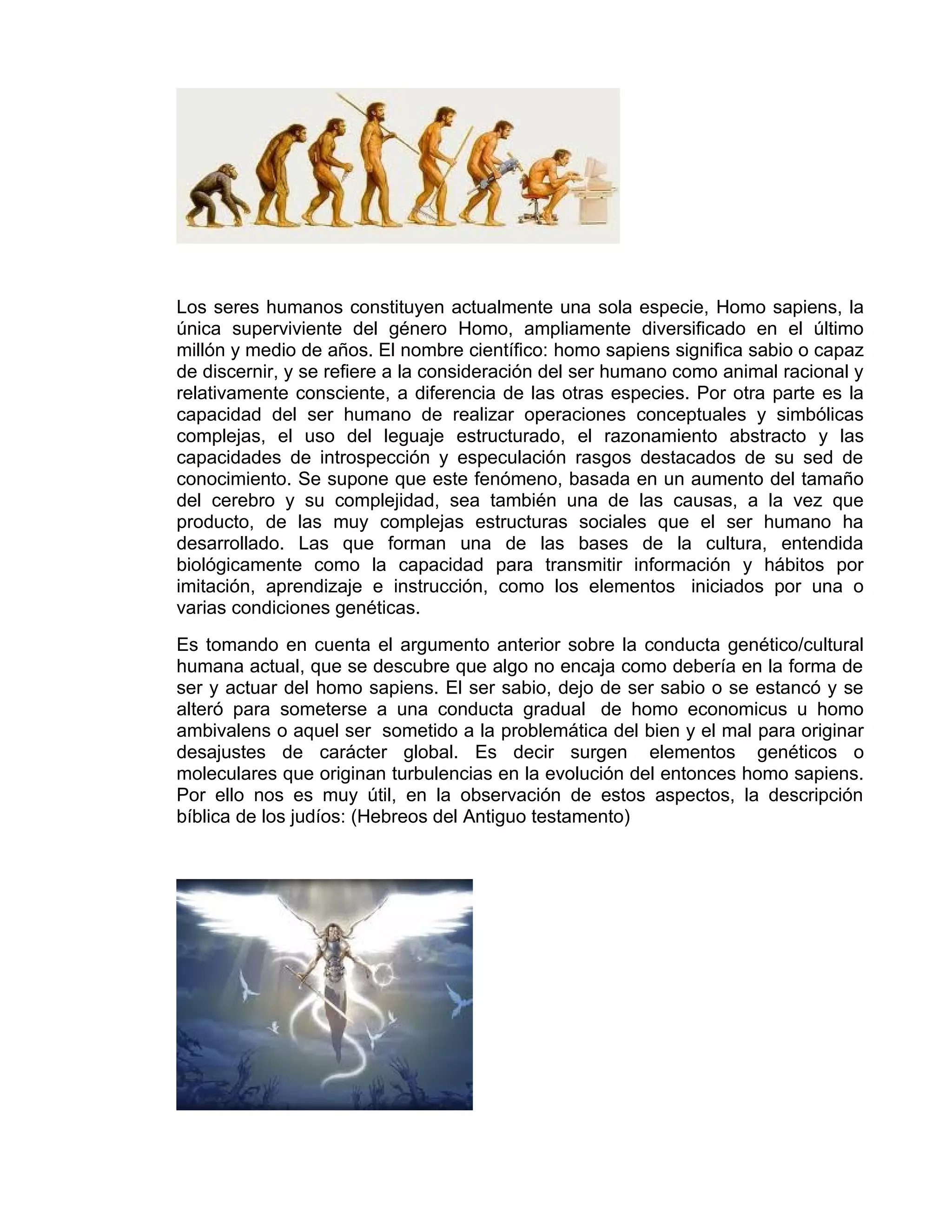 Origen del humano | DOC