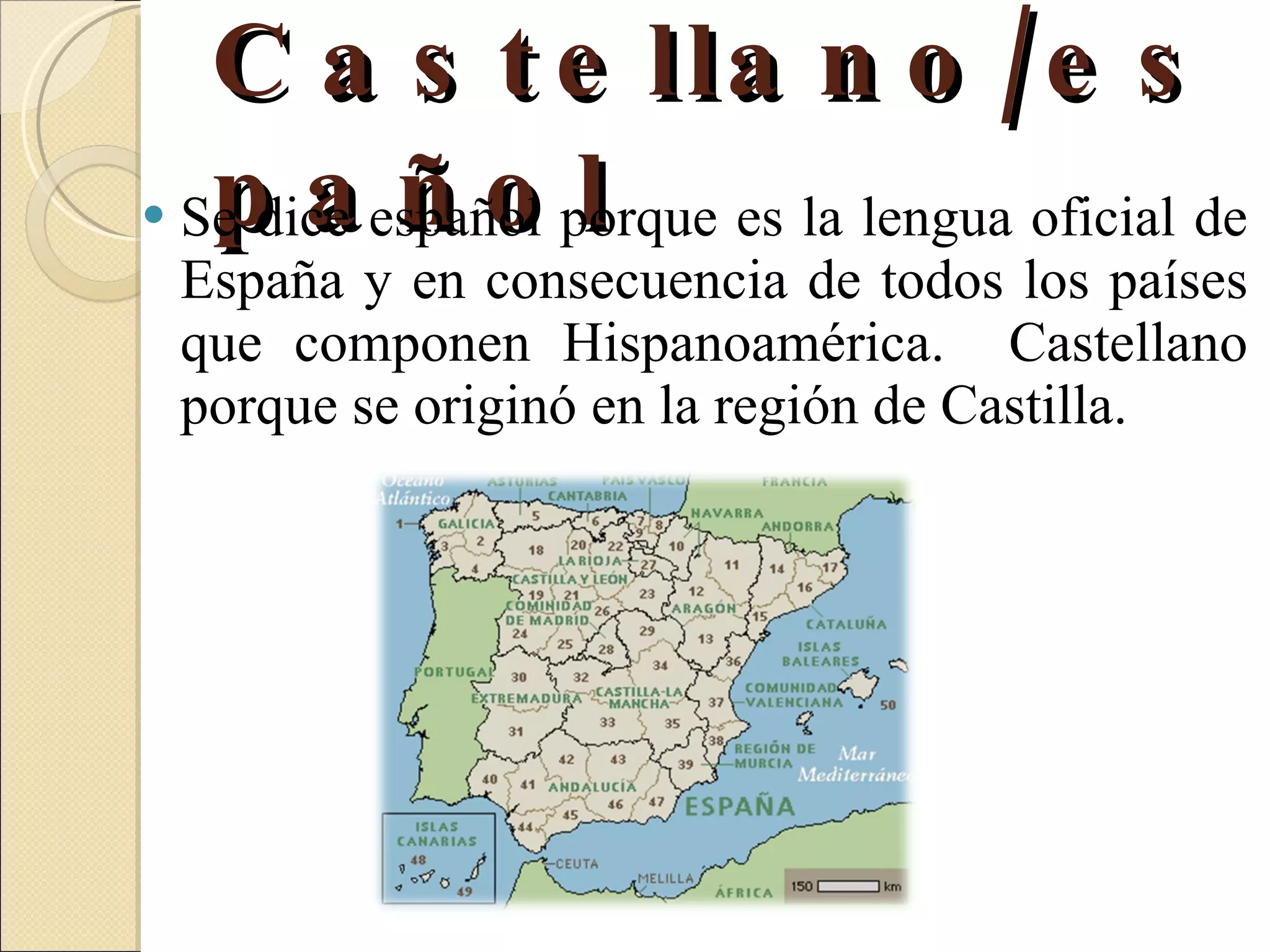 Origen del idioma espanol | PPT