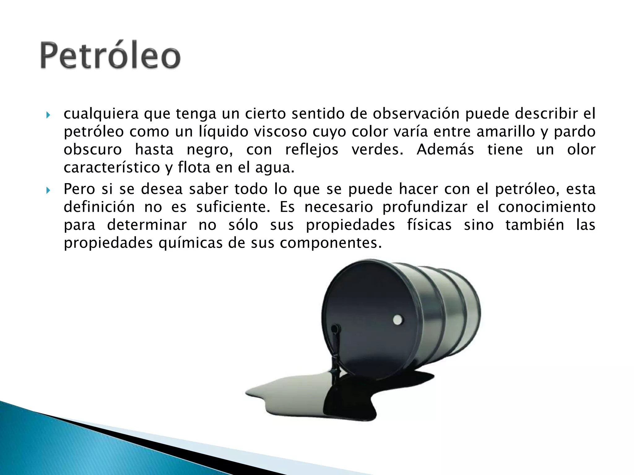 Origen del petróleo | PPT