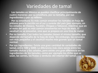 Origen del tamal | PPTX