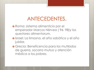 Origen del Trabajo Social | PPTX