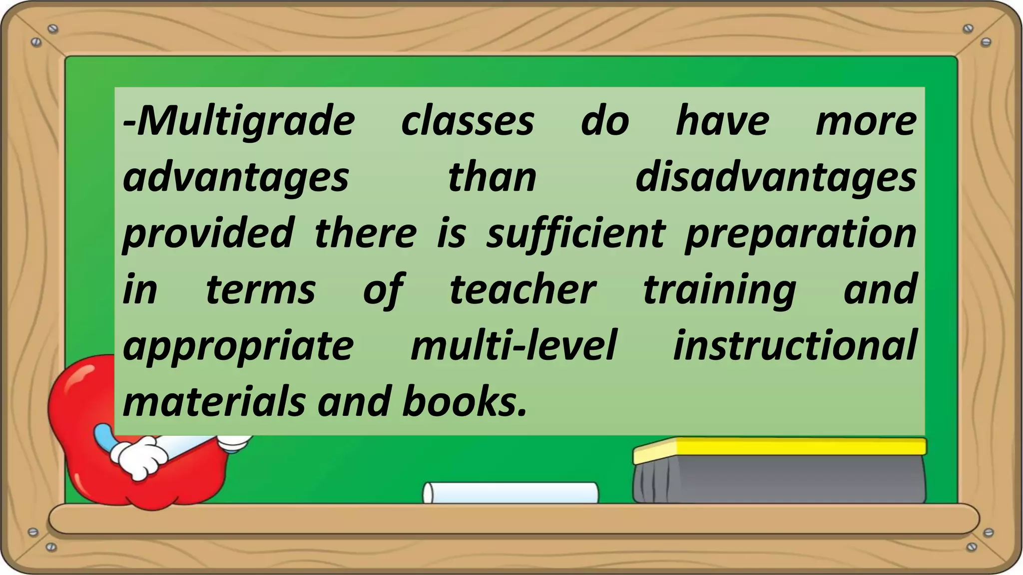 Multigrade Teaching | PPTX