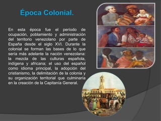 Origenes y evolucion de venezuela | PPTX
