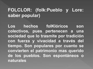 Origen folclor colombiana | PPTX