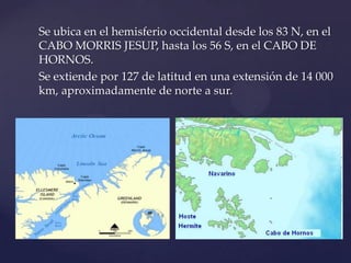 Origen, ubicación y caracteristicas de América OCTAVO | PPT