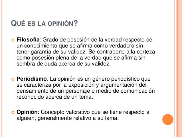Origen Y Conceptualización De La Opinión Pública 