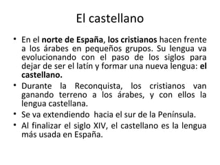Origen del castellano 3 ESO | PPT