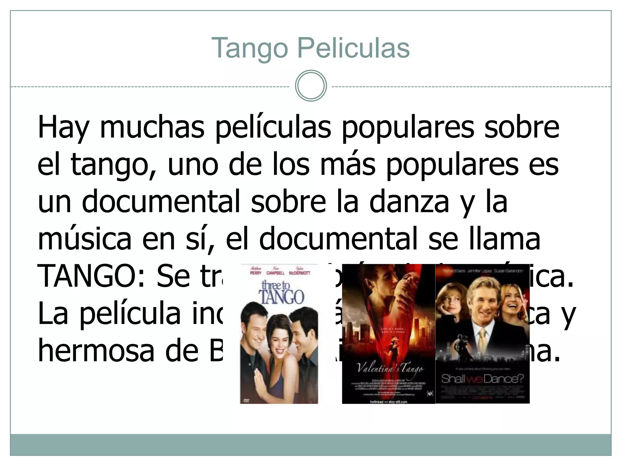 Origen y historia del tango | PPTX | Music | Entertainment