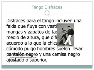 Origen y historia del tango | PPTX