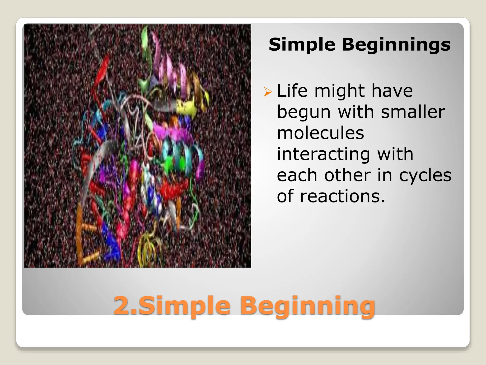 Life's Origin Presentation for General Biology | PPTX