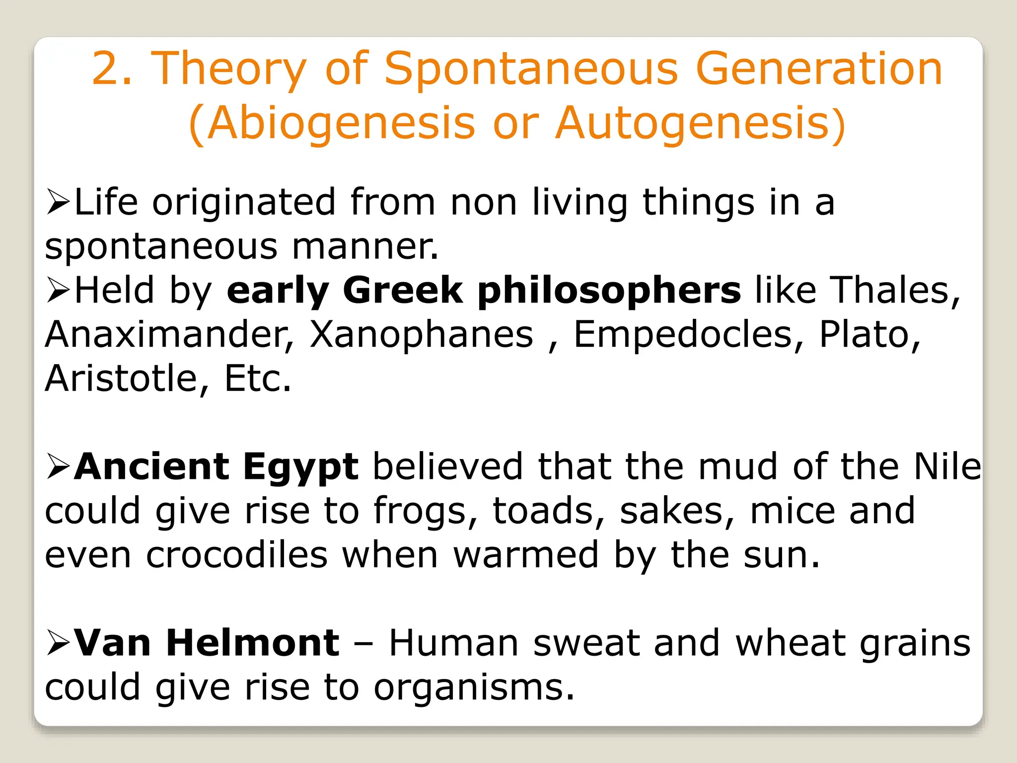 Life's Origin Presentation for General Biology | PPTX