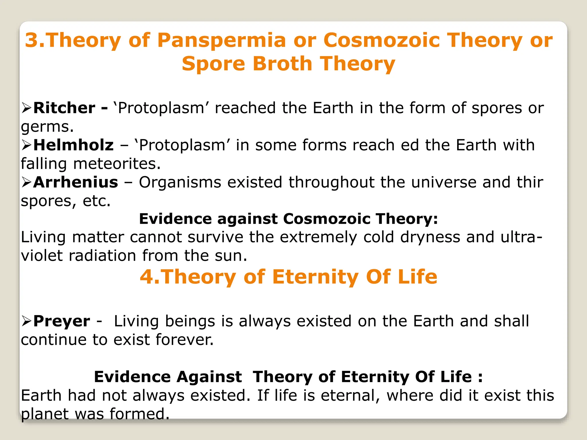 Life's Origin Presentation for General Biology | PPTX