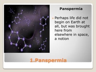 Life's Origin Presentation for General Biology | PPTX