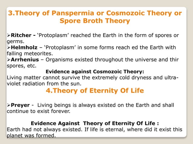 Life's Origin Presentation for General Biology | PPTX