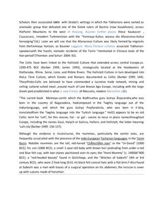 Origin of yuezhi tribe | DOCX