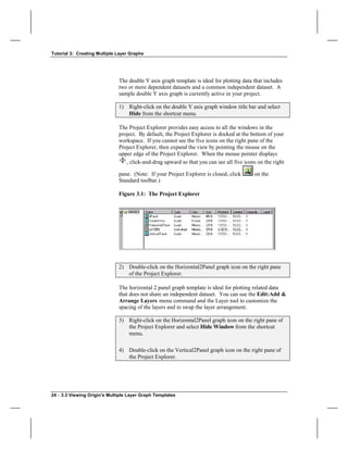 Origin6 tutorial | PDF