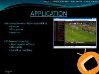 peer division multiplexing | PPTX | Computer Networking | Computing