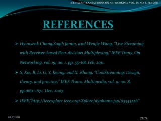 peer division multiplexing | PPTX | Computer Networking | Computing