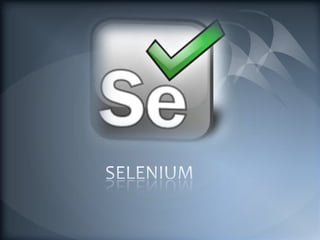 selenium | PPT