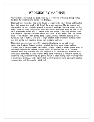 pedal powered washing machine report | DOCX
