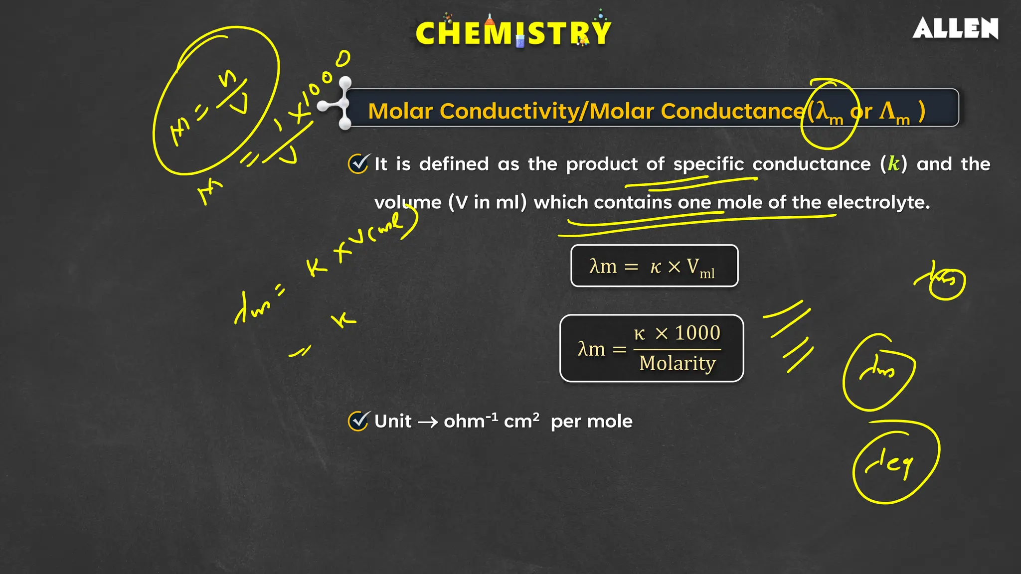 Chemistry pdf specific conductance download | PDF