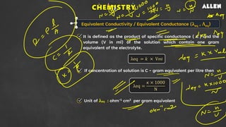 Chemistry pdf specific conductance download | PDF