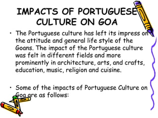 Original history of goa | PPT