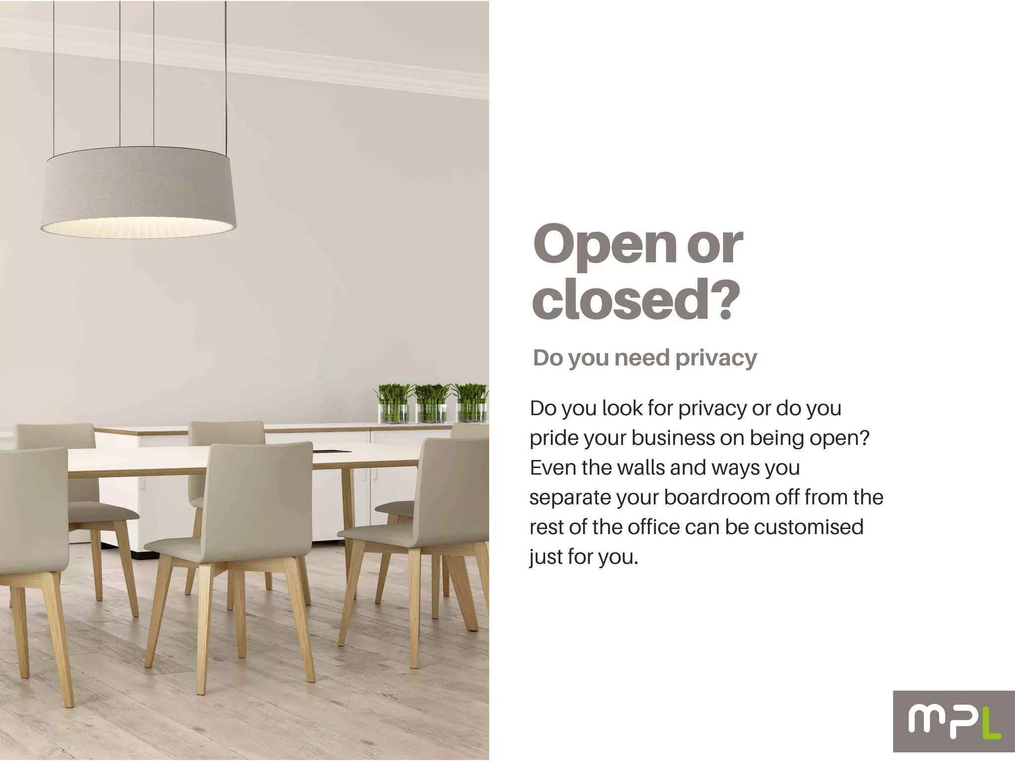 Boardroom Beauty | Boardroom Design Tips | MPL Interiors | PDF