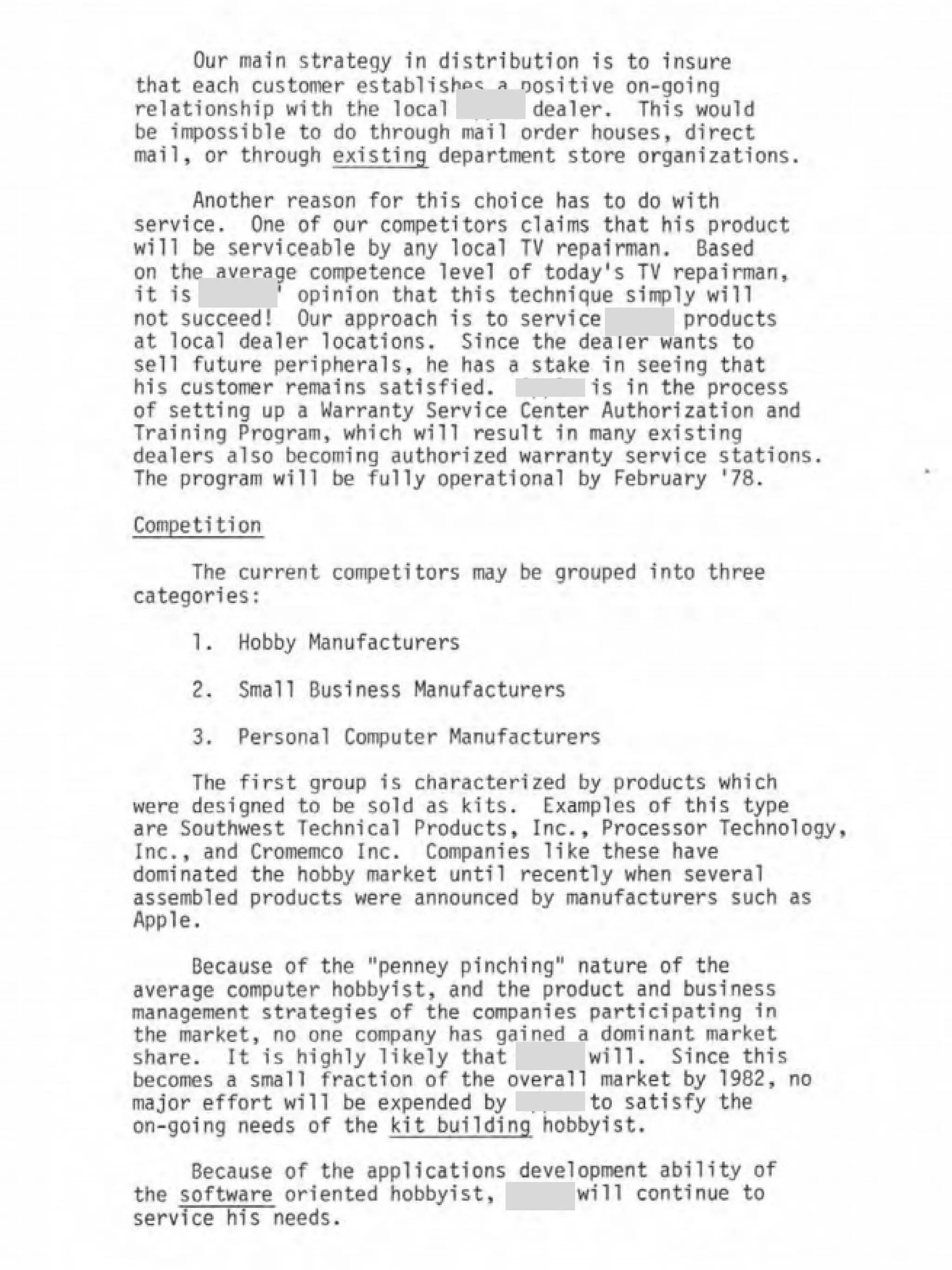 Original apple business plan | PPT